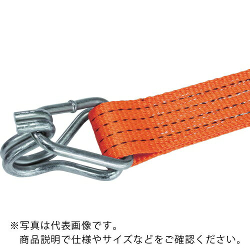 特長：ラチェット（歯車）式の強力タイプのベルト荷締機です。ポリエステル素材のベルトは、引張強度・耐久性・防腐性に優れ、長く安心してご使用いただけます。用途：トラック輸送時の荷崩れ防止。パレット積載時の安全な輸送または集積の安全確保に。木工製...