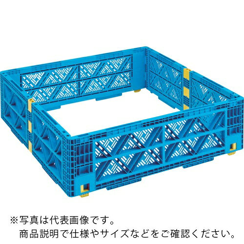 特長：「マルチステージコンテナ」専用の折りたたみ式側面パネルです。専用パレットに10個収納できます。高密度ポリエチレンを使用しているので剛性があり衝撃に強く、耐寒性が良いです。電気特性・耐水・耐薬品性も優れています。リサイクル可能です。用途...