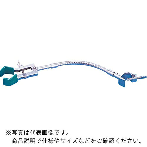 特長：フレキシブルアームにより多方向へのセンサー等の設置が可能です。用途：材質：本体／亜鉛ダイキャスト（クロムメッキ）、アーム／スチール（クロムメッキ）、スタンド／鋳鉄（焼付塗装）付属品：スペアキャップ1-7213-01〜04＞　柄部分サイ...