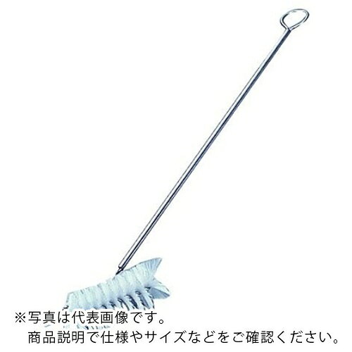 特長：自在式の小型ブラシによって洗浄しにくい容器の隅々まで洗浄できます。仕様：毛幅(mm)：80全長(mm)：250径(mm)：30材質／仕上：毛種：ナイロン針金：ステンレス(SUS304)　●メーカー取寄商品について 本商品はメーカーから...