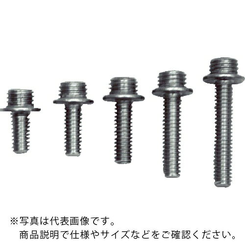 特長：ねじと座金が一体となり、簡単施工でビスの頭部隠しができます。頭部隠しにはポイントビス用キャップをご使用ください。（別売）取付物と壁面との間に空間を持たせる場合は、ポイントビス用スペーサーをご利用ください。（別売）用途：装飾用ねじ、化粧...