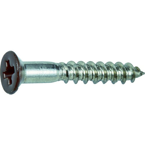 特長：ねじの頭に色がついたステンレス製の木ねじです。仕様：寸法(mm)d：M2.4全長(mm)：16適合ドライバー：プラスNo.1色：ブラウン寸法(mm)L：16材質／仕上：ステンレス(SUSXM7)頭部：塗装　●代表画像について 商品によ...