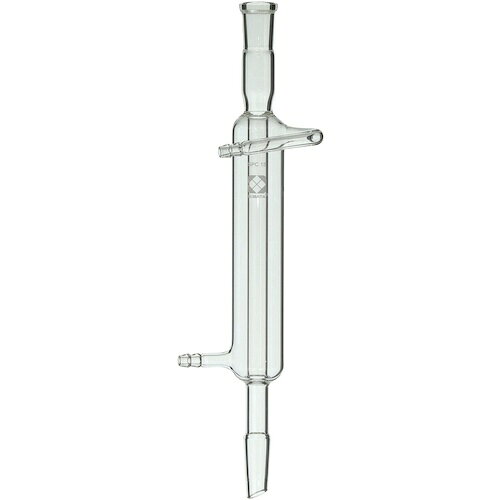 特長：最も一般的な「還流冷却器」(reflux condenser) のひとつです。主に蒸留や還流（リフラックス）の際に、他のガラス器具と組み合わせて使用します。二重管構造の外側に冷却水を流して冷やし、内側で蒸気を冷やして凝縮（液化）させま...