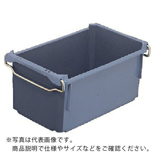 特長：スタッキング・ネスティングが自由自在にできます。金具を内側へ折り込むと、中に物を入れたまま積み重ねられます。仕様：容量(L)：18.6色：グレー外形寸法(mm)間口：449外形寸法(mm)奥行：284外形寸法(mm)高さ：235有効内...