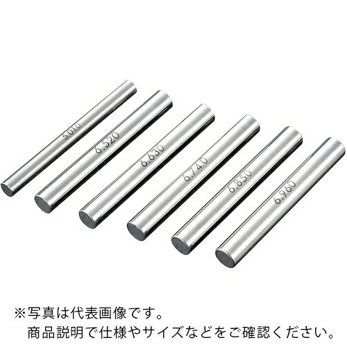 特長：クオリティを高めた高精度品です。合格証付です。用途：穴径などの精度確認に。仕様：径精度(μm)：±0.3真円度(μm)：0.3直径不同(μm)：0.6組数(本)：14材質／仕上：本体：鋼セット内容／付属品：ピンゲージ1.697-1.7...