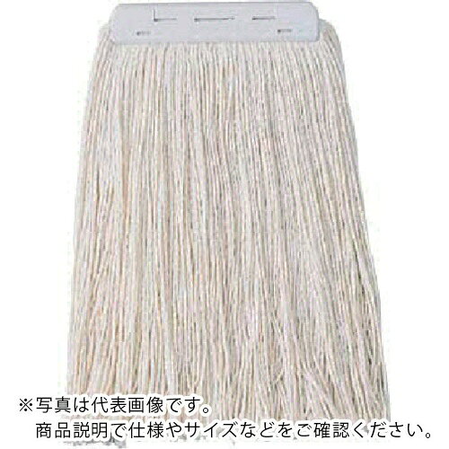 特長：5色の樹脂甲で場所に合わせて使い分けができます。ヘッドの取り替えがワンタッチで簡単です。甲は両サイドに広がっており、幅木などにキズがつかないです。エコマ−ク取得商品です。用途：水拭き用モップ糸として。仕様：色：白長さ(mm)：280幅...
