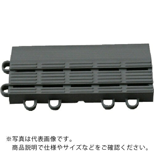 特長：粗泥落としに優れたEVA樹脂を採用しています。ジョイントの組み合わせで個性的なデザインに仕上がります。用途：屋外用マットに。仕様：色：グレー厚さ(mm)：22サイズ(mm)：150×150材質／仕上：本駒(ベース)、縁駒、コーナー：E...