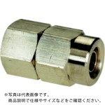 特長：ポリウレタンホース用の継手です。袋ナットによる締込方式ですのでホースバンドが不要です。竹の子タイプに比べ継手内径を大きく取っており、圧力損失も最大限減らせます。オネジタイプにはシール加工がされています。用途：各種エア配管に。仕様：使用...