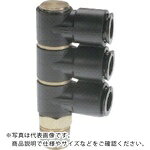 特長：用具不要のワンタッチ着脱です。チューブへの傷がつきにくいロック構造です。用途：各種エア配管仕様：適合チューブ外径D(mm)：12ネジ部：R3/8材質／仕上：本体：しんちゅう、ポリアセタール樹脂シール材：ニトリルゴム　●メーカー取寄商品...