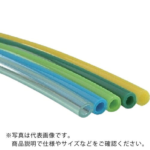 特長：タッチチューブを溶着しています。配管工数が削減できます。色分けする事が出来ます。用途：各種エア配管仕様：色：透明、青、ライトグリーン、緑、黄外径(mm)：4内径(mm)：2.5全長(m)：20材質／仕上：本体：ポリウレタン　●メーカー...