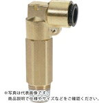 特長：用具不要のワンタッチ着脱です。チューブへの傷がつきにくいロック構造です。ボディが金属製で衝撃などに強い構造になっています。用途：各種エア配管仕様：適合チューブ外径D(mm)：6ネジ部：R1/8材質／仕上：本体：しんちゅうシール材：ニト...