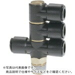 特長：用具不要のワンタッチ着脱です。チューブへの傷がつきにくいロック構造です。用途：各種エア配管仕様：適合チューブ外径D(mm)：8ネジ部：R1/4材質／仕上：本体：しんちゅう、ポリアセタール樹脂シール材：ニトリルゴム　●メーカー取寄商品に...