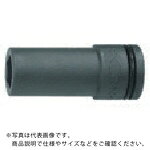 特長：差込角19.0mmインパクトレンチ用です。ロングタイプです。用途：作業におけるボルト・ナットの締め・ゆるめ用です。仕様：差込角(mm)：19.0全長(mm)：100対辺寸法(inch)：1-1/4材質／仕上：クロムバナジウム鋼　●メー...