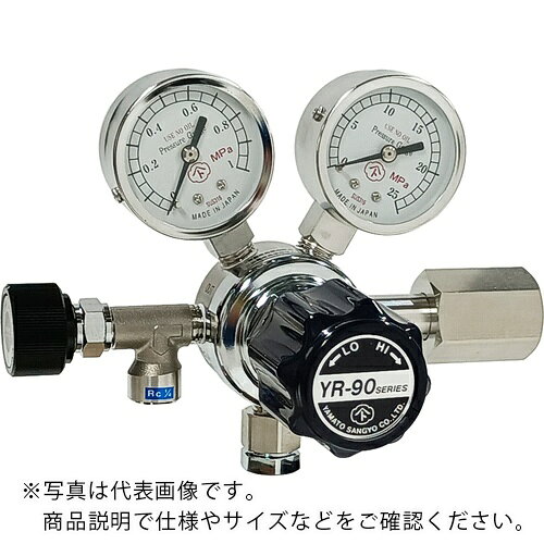 特長：圧力変動が少なく、高純度ガスに最適です。用途：分析機用、研究用。仕様：流体：ヘリウム入口接続：W21-14(左)出口接続：Rc1/4適用ガス1次側使用圧力：2〜15MPa2次側使用圧力：0.2〜0.6MPa標準流量：100L/min材...