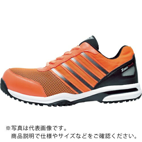 特長：優れたクッション性と柔軟性を発揮するEVAミッドソールです。土踏まずの落ち込みを防ぎ抜群の安定感を生み出すTPUシャンクと高い防滑性を発揮するハニカム形状のラバーソールです。結んだ靴ひもを収納可能な「ひもポケ」で靴ひもの引っ掛かりや緩...