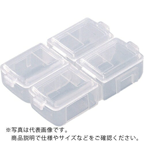 特長：クリップ安全ピンなど小物文具ホビーパーツの収納に最適です。ピルケースとしても使用可能です。用途：工具箱やキャビネットの中の整理整頓に。仕様：色：クリア外形寸法(mm)間口：50外形寸法(mm)奥行：370外形寸法(mm)高さ：18コマ...