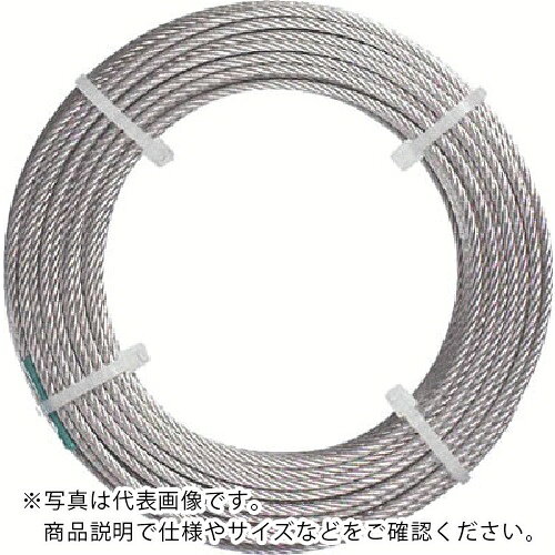 特長：一般的なJIS規格外のワイヤロープです。用途：固定用仕様：ロープ径(mm)：12長さ(m)：20使用荷重(kg)：965ロープ：炭素鋼芯：麻芯　●メーカー取寄商品について 本商品はメーカーからの取寄商品となります。 納期は、メーカー確...