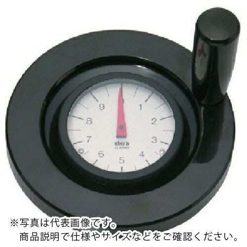 特長：インジケーターはエンプラダイアルインジケーター(PD)を使用しています。仕様：ハンドル径(mm)：108ボス径(mm)：30ハンドル高さ(mm)：60本製品はインジケーター付きです。材質／仕上：ハンドル車：フェノール樹脂 ブラック握り...