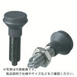 特長：ノブの操作でノーズがストロークし、位置決めします。仕様：インデックスプランジャー材質／仕上：本体：SUM22L 黒染めノブ：ポリアミド つや消しブラックコイルバネ：SWPAノーズ：SUM22L HRC58〜62　●代表画像について 商...