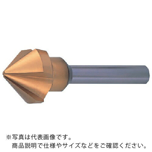 特長：二次バリが出にくく耐久性があるので効率的な作業ができます。用途：機械作業でも手作業でも使用可能です。被削材：鋼・合金鋼・ステンレス・銅合金・アルミニウム合金。さら座ぐり・面取り・バリ取りに。仕様：有効刃径(mm)：10.0先端径(mm...