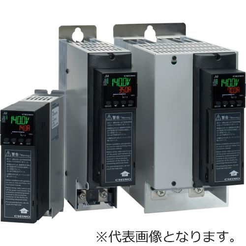 特長：・JMシリーズは調節計やPLC、手動設定器からの信号を受け、電気炉のヒータに供給する電力を調整する単相用のサイリスタレギュレータです。・定格電流10Aから500Aまで用意していますので、ヒータ定格に合せた容量が選択できます。・ヒータ制...