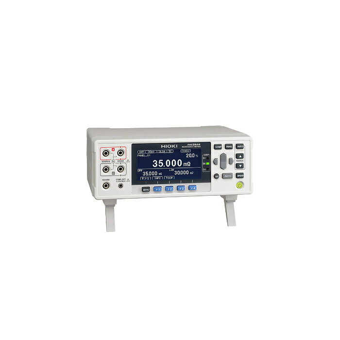 特長：・ 基本確度0.02%、 最小分解能1μΩ、 最大測定電流300mA ・ 測定可能範囲0.000mΩ（測定電流300mA）~3.5MΩ ・ ガード端子使用のプローブと測定電流アップでノイズに強い測定 ・ 生産現場で良否判定が確実に伝わ...