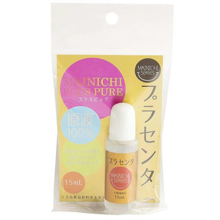 ●お肌のキメを整え、健やかに保つ贅沢なプラセンタ100％原液美容液 水、BG、プラセンタエキス、フェノキシエタノール クレンジング・洗顔をした肌に適量をとりお顔全体になじませてください。 特に気になる部分には再度塗布してください。その後、通...