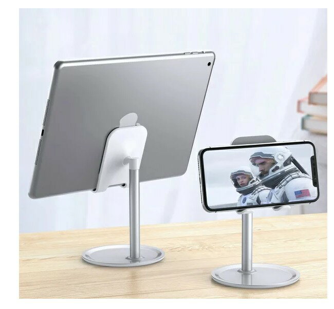 好みの角度に調節できる 充電しながら使用できる スマホ、タブレットにフィットする滑り止め サイズ約：H16xW10xD10cm
