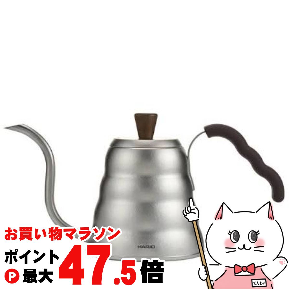 軽量なチタン製のコーヒーケトルです。水や湯に触れる場面で使いやすく、日常からアウトドアまで幅広いコーヒー時間になじみます。金属のにおいが気になりにくく、豆本来の香りを楽しみたい場面にも向いています。【Ver.19】メーカー/ブランドHARI...
