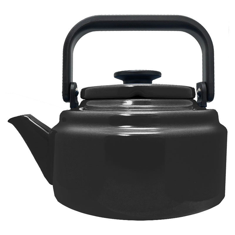 野田琺瑯 アムケトル AM-20K Black ブラック 2.0L 【やかん IH対応 ホーロー ヤカン 日本製 2リットル】【宅配便送料無料】 (6029606)のおすすめ | わたしと、暮らし。