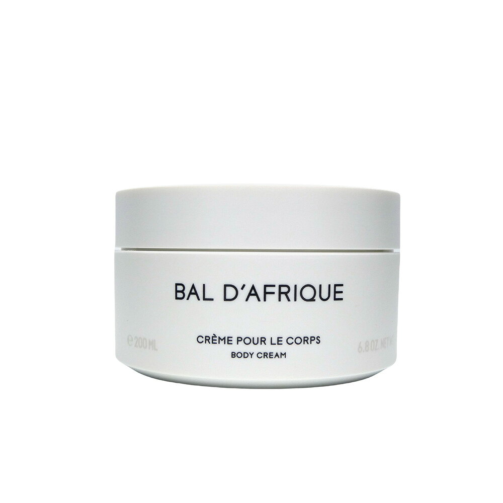 商品詳細 ブランド名バイレード（BYREDO） 商品名ボディクリーム　バル　ダフリック 内容量200mL／ボディクリーム 商品説明ピュアでなめらか、とろけるようなリッチなテクスチャー。肌に瞬時に吸収されしっとりと心地良く弾むような肌へと整え...
