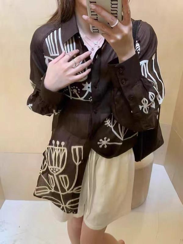 ・主な素材: 苺麻80%〜90%・柄: 印花・スタイル: 基本款、文艺复古、复古风・袖丈: 常规・衣長: 普通款・ネックライン: POLO領・袖型: 常规袖・カラー展開: 印花衬衫・サイズ展開: S、M、L、XL・カテゴリ: 衬衫・ドア襟:...