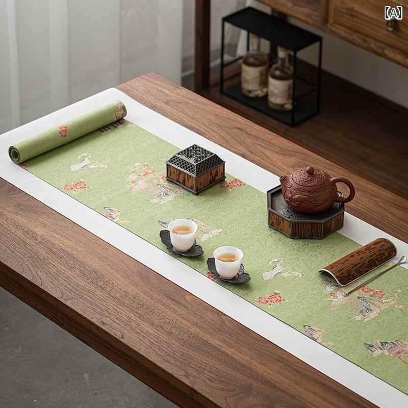・カテゴリ: 卓旗・スタイル: 中式古典・主な素材: 桑蚕糸95%・柄: 中国風・カラー展開: 酒紅色、江山舞龍緑、江山舞龍粉、江山舞龍黄、江山舞龍黒、江山舞龍青、江山舞龍赤・サイズ展開: 2m、2.5m、3m・設置場所: 寝室、書斎、屋外...