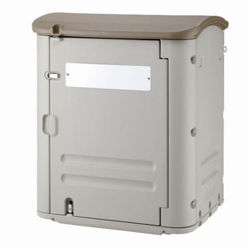 二重壁パネル構造のサビない樹脂製！ 屋外でのゴミ集積場や物置などに幅広く使えます。 衝撃に強い！ 商業施設、ビル、マンションなどのゴミ集積場に最適です！！ ■材質：ポリエチレン ■プレートサイズ：W450×H118mm ■床面の耐荷重：約8...