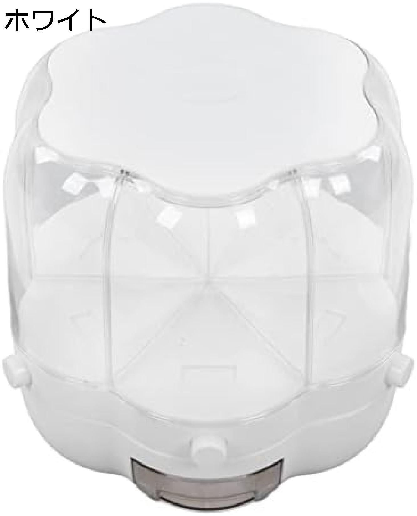 　　　 ◆◇◆人気の秘密◆◇◆ 簡単操作：ワンタッチでお米の量を調整でき、使いやすく便利です。 大容量：6つの仕切りがあるため、お米を整理しやすく、混ざりを防ぐことができます。 360度回転：上部のボックスには調味料などを入れることができ、...