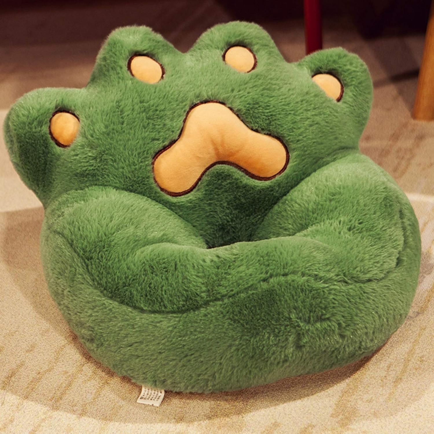 　　　 ◆◇◆売れている秘密◆◇◆ サイズ：35X35X25cm　肉球好きにはたまらない！？モチモチとした感触がクセになる。座布団やペットベッドとして最適！ 肌触り抜群なベロア地を採用されており、中身はPPコットン生地を使用し、ほどよいクッ...