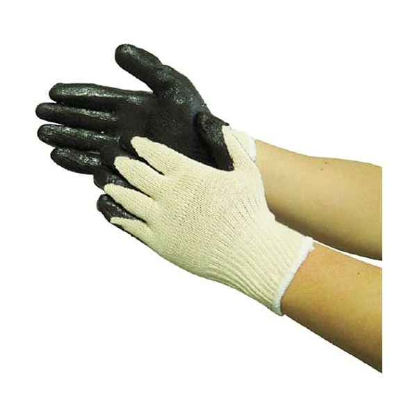 ■サイズ・色違い・関連商品■ブルー■ブラック[当ページ]■商品内容【ご注意事項】この商品は下記内容×5セットでお届けします。【商品説明】●柔らかく、ソフトな使い心地のゴム引き手袋です。●運送業、土木業、建設業、日曜大工、農業。■商品スペック...