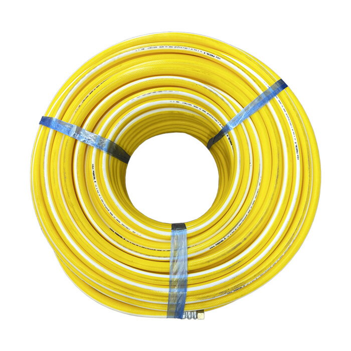 特徴 ●柔軟性がある金具付きの噴霧機用ホースです。 ●高弾性樹脂の使用の為、耐摩耗性、耐候性、耐寒性に優れた商品になります。 ●ホースの捻れがわかるホワイトライン入りなので使用しやすいです。 用途 農薬散布 害虫防除 内径 10mm 長さ ...