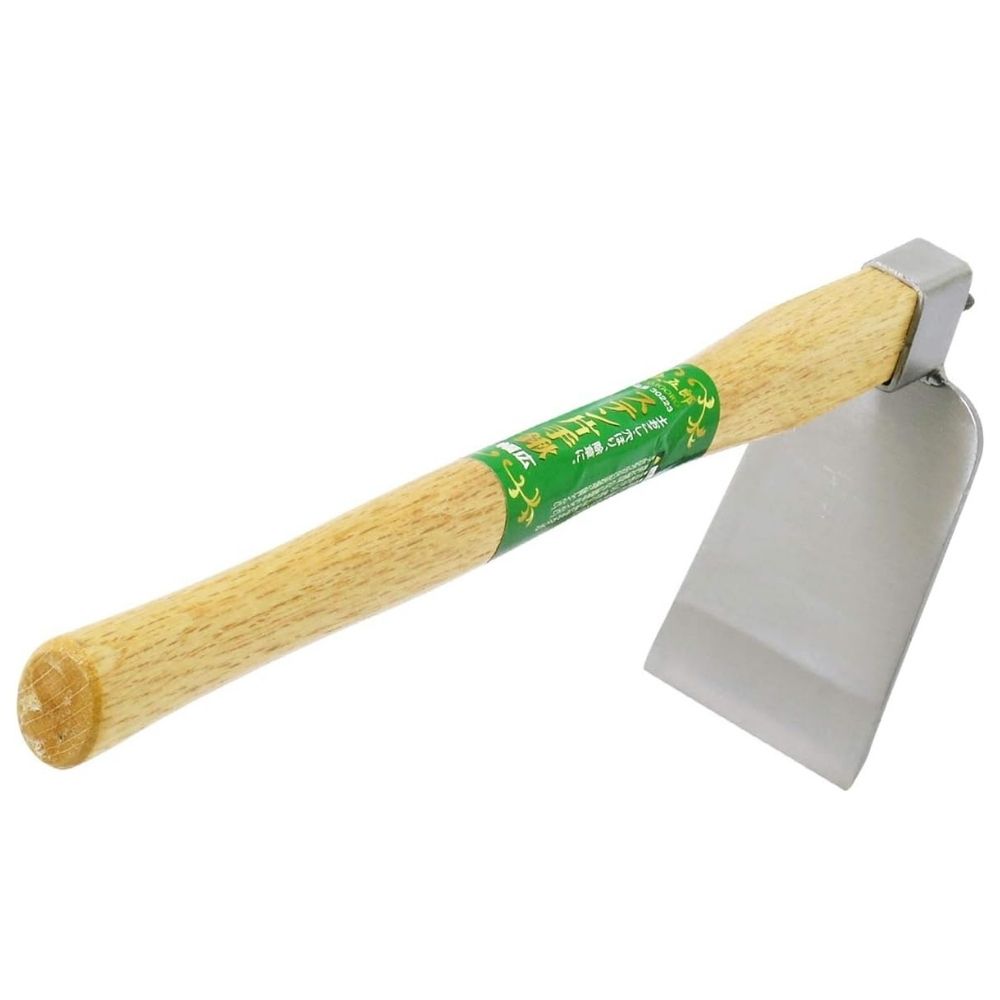 商品特徴 ・家庭菜園やガーデニングに使いやすい、軽量でコンパクトな片手鍬です。 ・土寄せや土の掘り起こしなど、さまざまな土づくり作業に便利です。 ・頭部には錆びにくいステンレスを使用しており、お手入れが簡単です。 ・幅広タイプの刃で、効率よ...