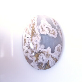 重量：約21.26cts サイズ：約22.0×29.5mm 産地：ツーソン（購入地） 説明：【幾何学的な縞模様】のレースアゲートを【憂鬱を吹き飛ばせ】特別価格にてご提供!! 縞模様が複雑に入り乱れ幾何学的に現れたレースアゲート!! アニメ「...