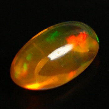重量：約0.69cts サイズ：約4.9×8.3mm 産地：メキシコ 説明：【とってもかわいい】【ひと粒のオーロラ】メキシコオパールを【ゴールデンウィーク】特別価格にてご提供!! カボションにオーロラを閉じ込めたような遊色効果が楽しめるメキ...