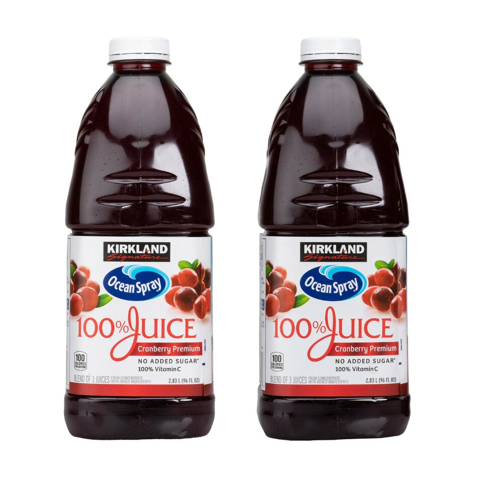 【商品の特徴】クランベリー&amp;フルーツミックスジュース / 濃縮還元 / 2.83L x 2 bottleクランベリーの酸味がさっぱり感を、アップル、グレープが甘みを与えてくれる飲みやすいジュースです。 常温でも冷やして飲んでも美味し...