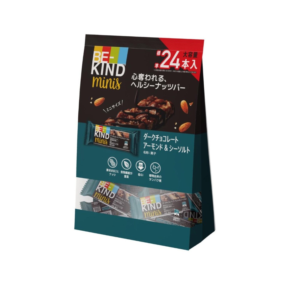 【商品の特徴】素材まるごとナッツ / 食物繊維が豊富 / 低GI / 植物由来のたんぱく質 厳選されたナッツを丸ごと使った、素材本来の味わいが楽しめる一口サイズのナッツバーです。ナッツの香ばしさが噛む度に広がり、ダークチョコレートのビターな...