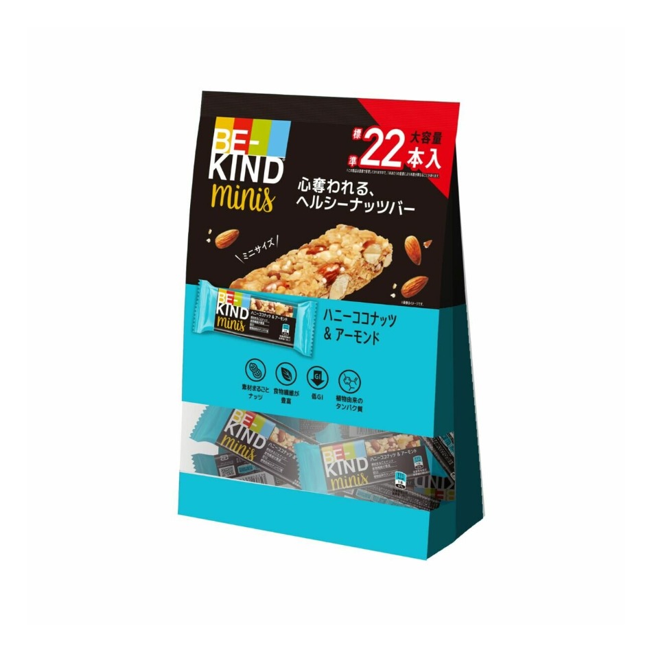【商品の特徴】素材まるごとナッツ / 食物繊維が豊富 / 低GI / 植物由来のタンパク質ココナッツの素材感とハニーの自然な甘さに加え、アーモンドの香ばしさが楽しめる贅沢な味わいの一口サイズのナッツバーです。 タンパク質を含み、食物繊維も豊...