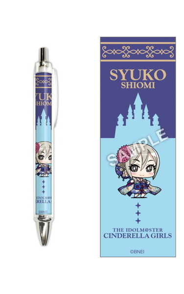 ＜商品名＞アイドルマスター シンデレラガールズ ミニッチュ ボールペン 塩見周子 うつつの華模様ver.＜商品内容＞『アイドルマスター シンデレラガールズ』より、イラストレーター・八雲剣豪によるデフォルメシリーズ“ミニッチュ”のイラストを使...