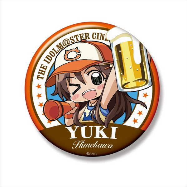 ＜商品名＞アイドルマスター シンデレラガールズ ミニッチュ ビッグ缶バッジ 姫川友紀 全力チアガールver.＜商品内容＞イラストレーター・八雲剣豪氏によるデフォルメシリーズ“ミニッチュ”のイラストを使った『アイドルマスター シンデレラガール...