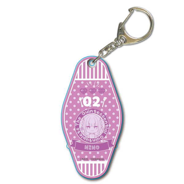 ＜商品名＞五等分の花嫁 ごちきゃらモーテルキーホルダー 中野二乃＜商品内容＞「五等分の花嫁」より、モーテルキーホルダーが登場！【サイズ】 約W40×H80mm【素材】 アクリル※ナスカン付き＜発売日＞2019/09/未定　＜メーカー＞ベルハ...