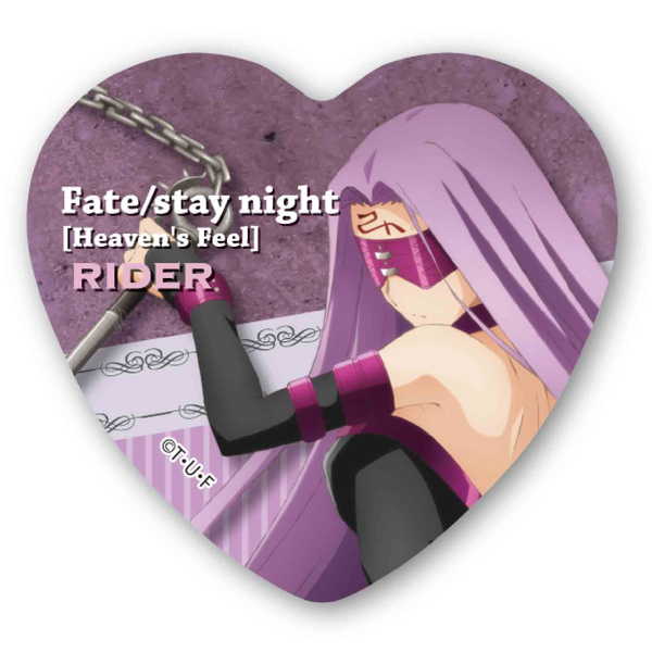＜商品名＞Fate/stay night Heaven's Feel ハート缶バッジ 6＜商品内容＞「Fate/stay night Heaven's Feel」より、ハート缶バッジが登場！【サイズ】 約W57×H52.5mm【素材】 ブリ...