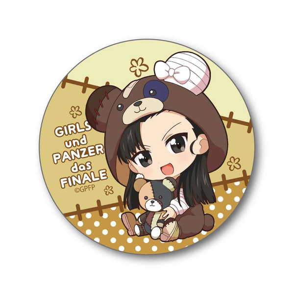＜商品名＞ガールズ＆パンツァー 最終章 ぎゅぎゅっと缶バッジ 着ぐるみver. 西絹代＜商品内容＞「ガールズ＆パンツァー 最終章」より、缶バッジが登場！【サイズ】 約W57×H57mm【素材】 ブリキ＜発売日＞2019/10/未定　＜メーカ...