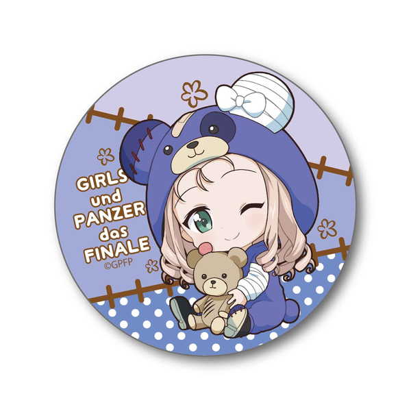 ＜商品名＞ガールズ＆パンツァー 最終章 ぎゅぎゅっと缶バッジ 着ぐるみver. マリー＜商品内容＞「ガールズ＆パンツァー 最終章」より、缶バッジが登場！【サイズ】 約W57×H57mm【素材】 ブリキ＜発売日＞2019/10/未定　＜メーカ...